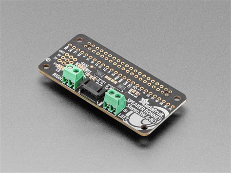 Amplificator I2s 3w Stereo Bonnet Pentru Raspberry Pi Mini Kit