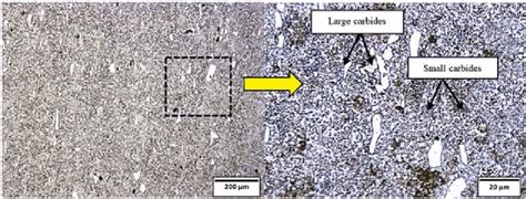 Optical Microstructure Of As Received Aisi D2 Tool Steel Download
