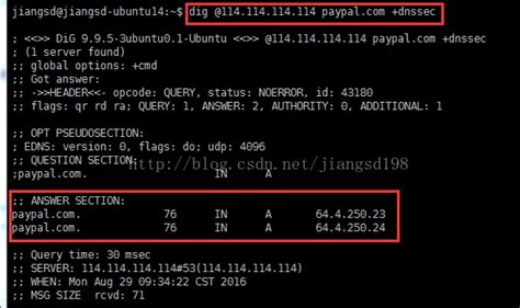 深入浅出dns系列（十） dnssec 如何知道dns是否支持dnssec csdn博客