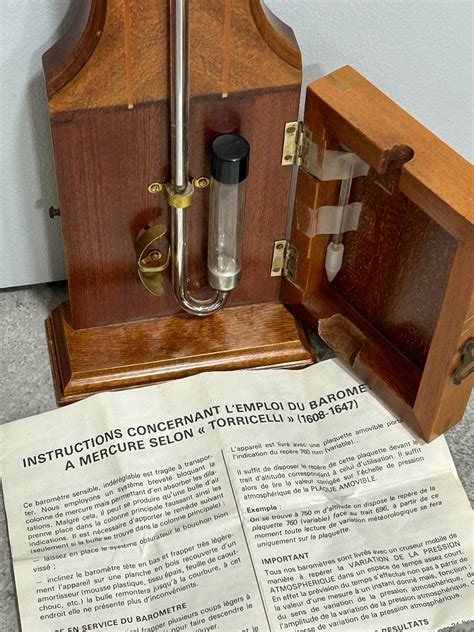 Proantic Toricelli Mercury Barometer