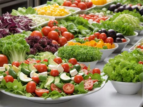 Types Salads Stock Illustrations 223 Types Salads Stock Illustrations