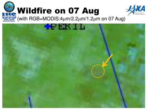 Ppt An Improved Algorithm Of Wildfire Detection And A Method Of