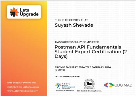 Postman Letsupgrade Suyash Shevade