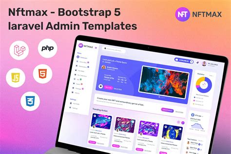 Nftmax Bootstrap 5 Laravel Admin Templates Admin Dashboard Template Prime Access