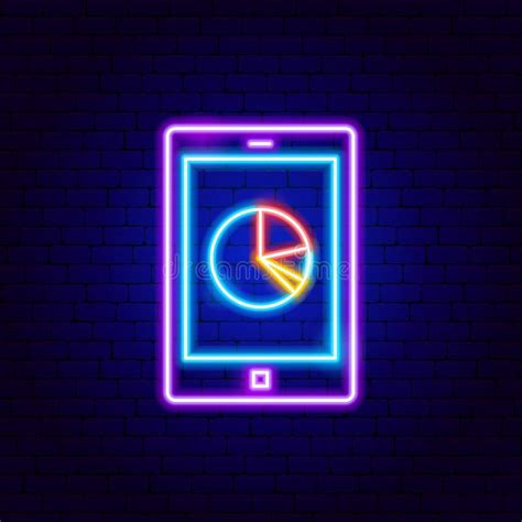 Stats Neon Sign Stock Illustration Illustration Of Chart 328517346