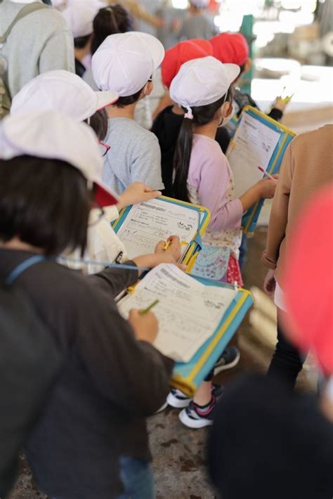 ブログ紫雲寺小学校工場見学 お墓と石材の専門店 比企石屋