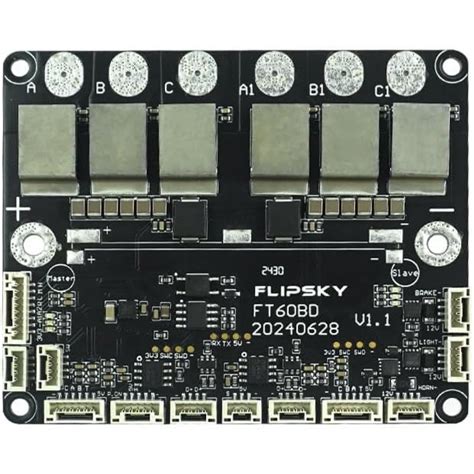 Контроллер подвійний FlipSky FT60BD non vesc 120A 60V Купити в Vesc