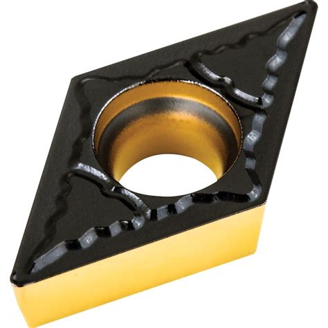 DCMT 070204 MP DP25A Carbide Inserts For Turning MT CVD Coated For