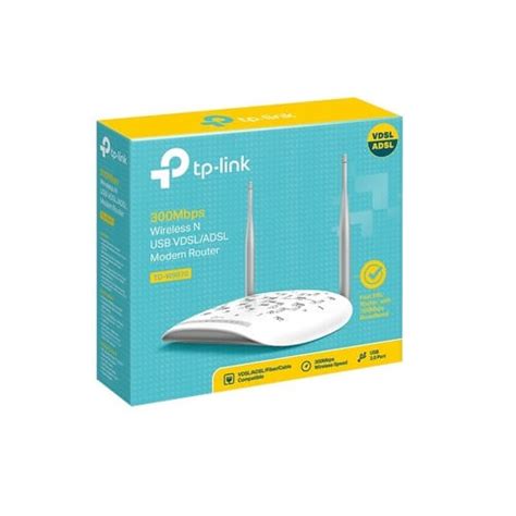 Tp Link Td W Wi Fi Leee N Adsl Vdsl Wireless Route Usb Fast Ethernet Vpn