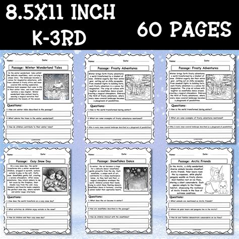 Winter Wonderland Reading Comprehension Passages And Questions Made By Teachers