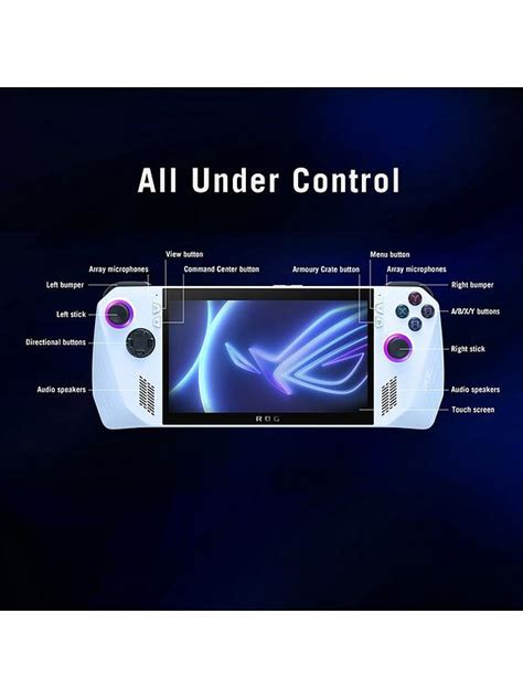 Asus Rog Ally Handheld Gaming Console Amd Ryzen Z1 Extreme Processor