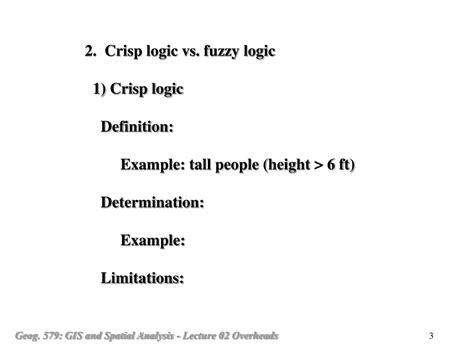 Ppt Logic Frameworks Fuzzy Vs Crisp In Data Classification