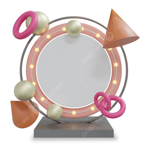 Geometri D Vector D Geometry Creative With Circle And Nude Color D Dgeometry Geometry