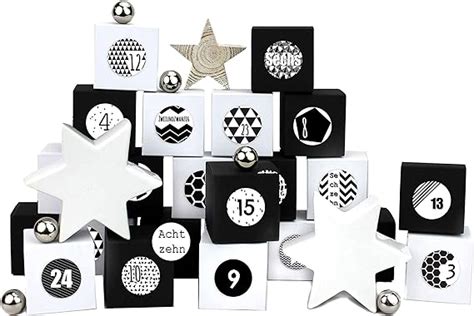 24 boîtes pour Calendrier de l Avent Avec autocollants numérotés 24