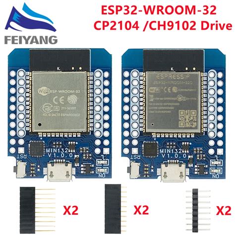 Autres Equipement électrique Fournitures Mini Wemos D1 Wifi Esp32 Esp 32s Esp8266 Cp2104 Module