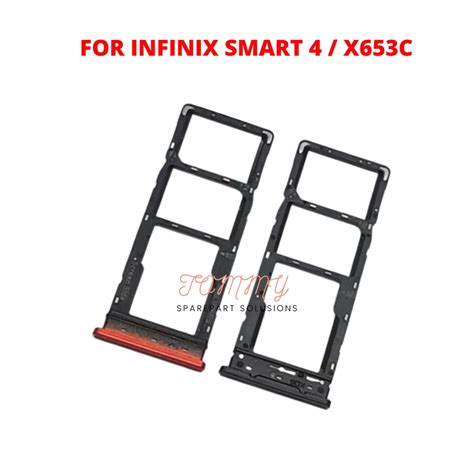 Jual SIMTRAY INFINIX SMART 4 X653C TEMPAT KARTU SIM ORIGINAL Shopee Indonesia