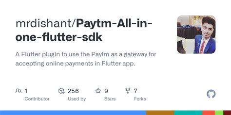 github mrdishant paytm all in one flutter sdk a flutter plugin to