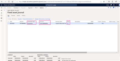 Microsoft Dynamics 365 Fixed Assets Acquire A Fixed Asset Mahmood Ul