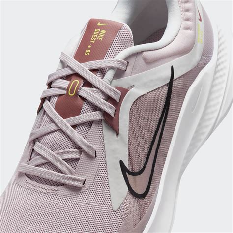 Nike Quest 5 Γυναικεία Παπούτσια για Τρέξιμο Ροζ DD9291-010