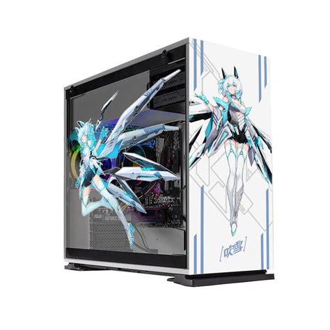 맞춤형 Pc 케이스 스티커 Diy 애니메이션 데스크탑 컴퓨터 캐비닛 장식 데칼 Pc 모드 게이머 Aliexpress