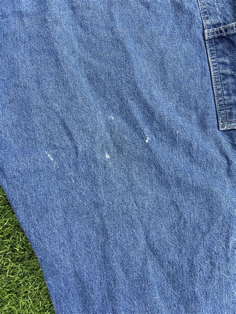 Big Ben Wrangler Bib Denim Overalls Mens 46x32 Carpe Gem