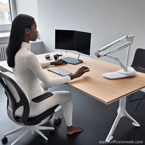 Human Computing With Haptic Device Stable Diffusion Online