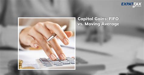Fifo Vs Moving Average Cost Calculating Capital Gains
