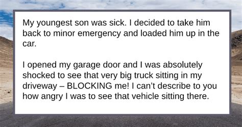 Entitled Neighbor With Five Cars Keeps Parking In Single Moms Driveway