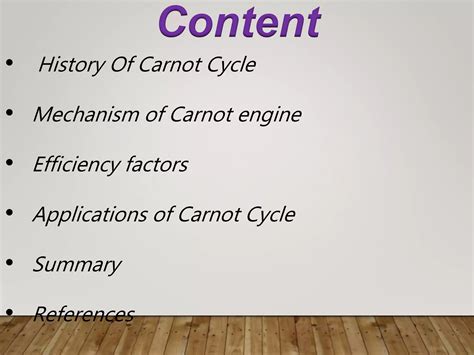 Carnot Cycle Thermodynamics Pptx
