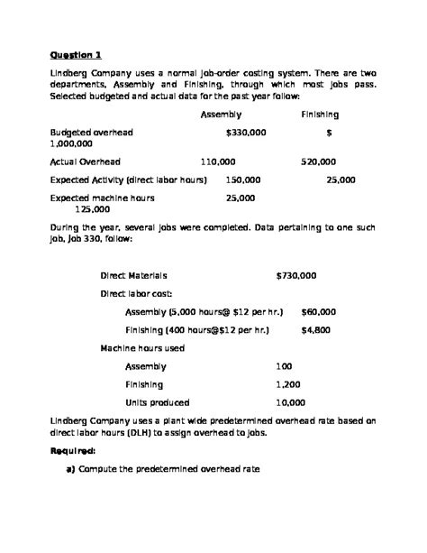 Assignment Question Acc Pdfcoffee