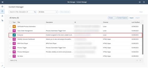 Run A Business Process From The Business Site SAP Tutorials