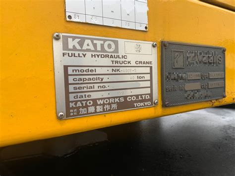 aangeboden kranen kato nk 400 e3 ucm holland