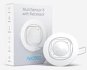 Aeotec Multisensor 6 Z Wave Plus 6 In1 Motion Temperature Humidity Light UV Vibration