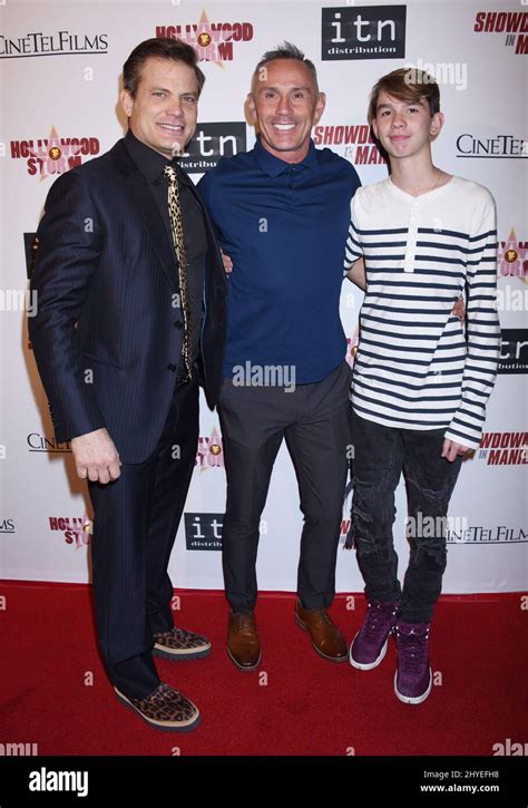 Casper Van Dien Olivier Gruner And Nash Gruner At Itn Distributions