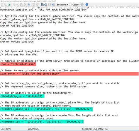 How To Deploy OpenShift 4 3 On VMware VSphere With Static IP Addresses