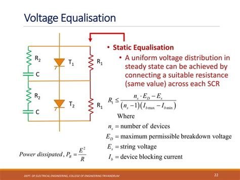Power Electronics Silicon Controlled Rectifiers Ppt