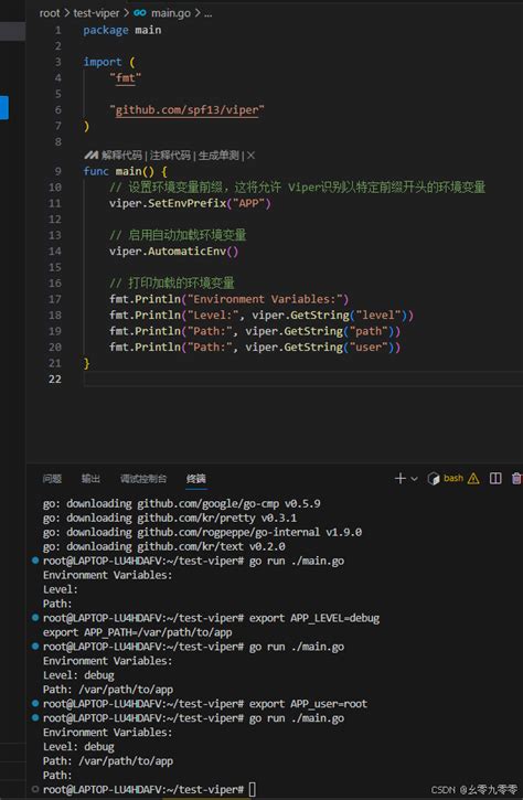 【golang】viper库使用golang Viper Csdn博客