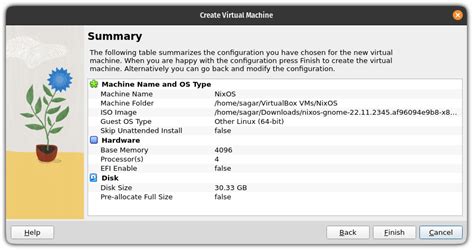 install nixos on a virtual machine