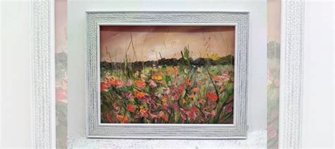 Картина маслом с маками 15 20см купить в Москве Хобби и отдых Авито