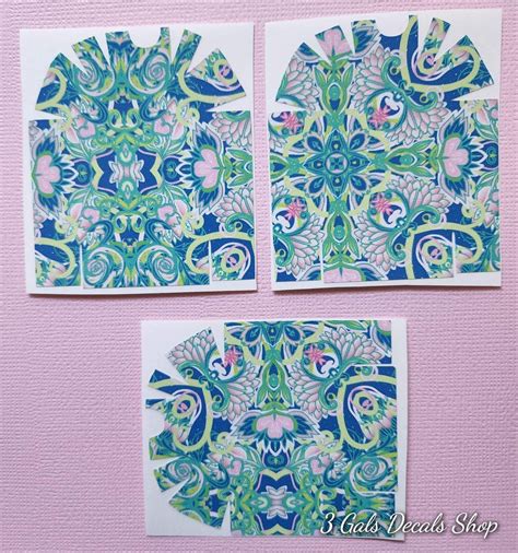 Omnipod Decal Omnipod Sticker Ornamental Lily Omnipod Decal Etsy