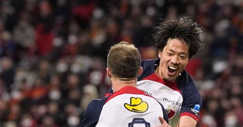 サッカーj1開幕戦、鹿島は名古屋に快勝 仲間が2ゴール 24日はj1復帰の磐田が神戸と 産経ニュース