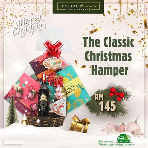 The Classic Christmas Hamper 2022 Empire Hamper