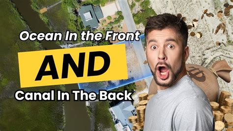 Broadkill Beach Rare Ocean And Canal Front Lot Drone Tour Youtube