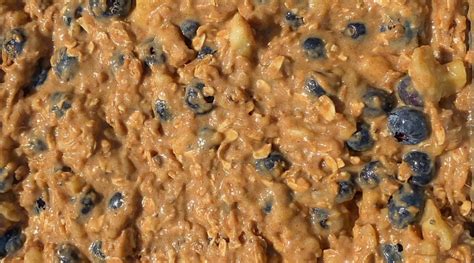 Recipe Blueberry Banana Protein Oat Bars Ono Protein Oats