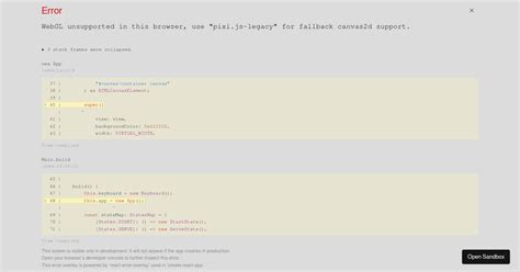 Pong Codesandbox
