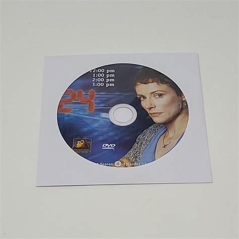 24 Season One 1 DVD Replacement Disc 4 EBay