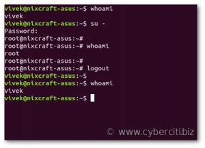 How Do I Become Superuser On Ubuntu Linux Using Su Sudo NixCraft