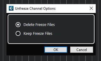 Freeze Tracks In Cubase Freeze Tracks In Cubase Help