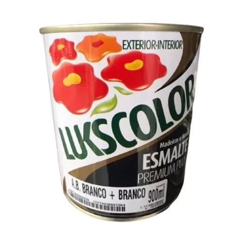 Tinta Esmalte Brilhante Solvente Ml Lukscolor Cores Shopee Brasil
