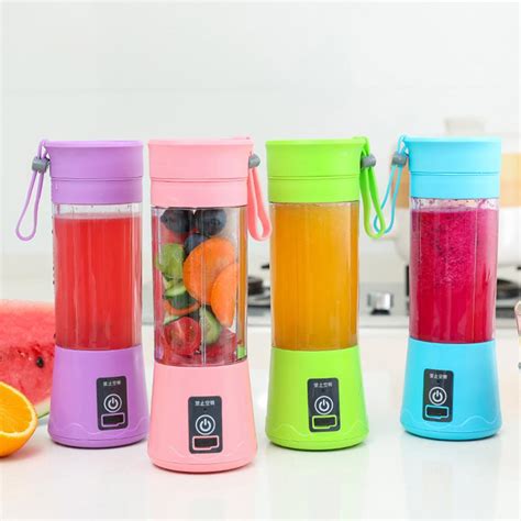 Portable Electric Juicer Machine 380ml Multifuncti Grandado